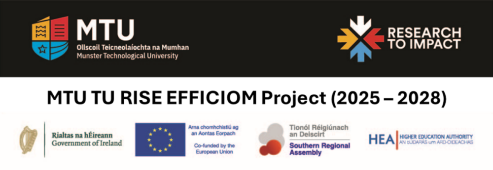 EFFICIOM Project (2025 – 2028) - MTU Sirig | Sustainable Infrastructure Research & Innovation Group